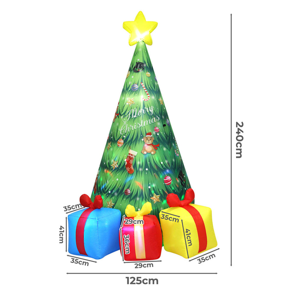 Momentous Living - Santaco Inflatable LED Christmas Tree with Music ...