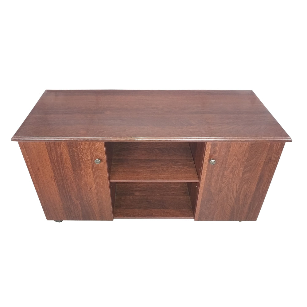 Momentous Living - Sanz Return Office Desk with Adjustable Shelf ...