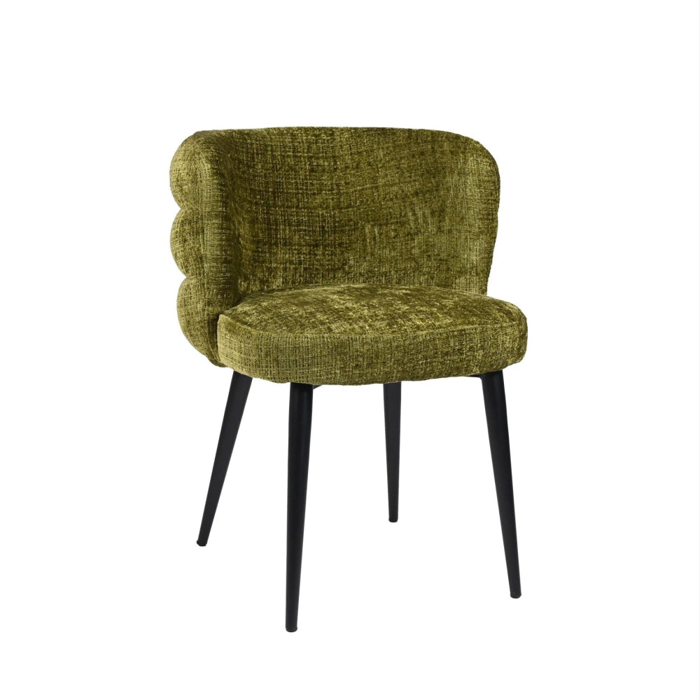 Momentous Living - Set of 2 Flavio Fabric Kitchen Dining Chair Metal ...