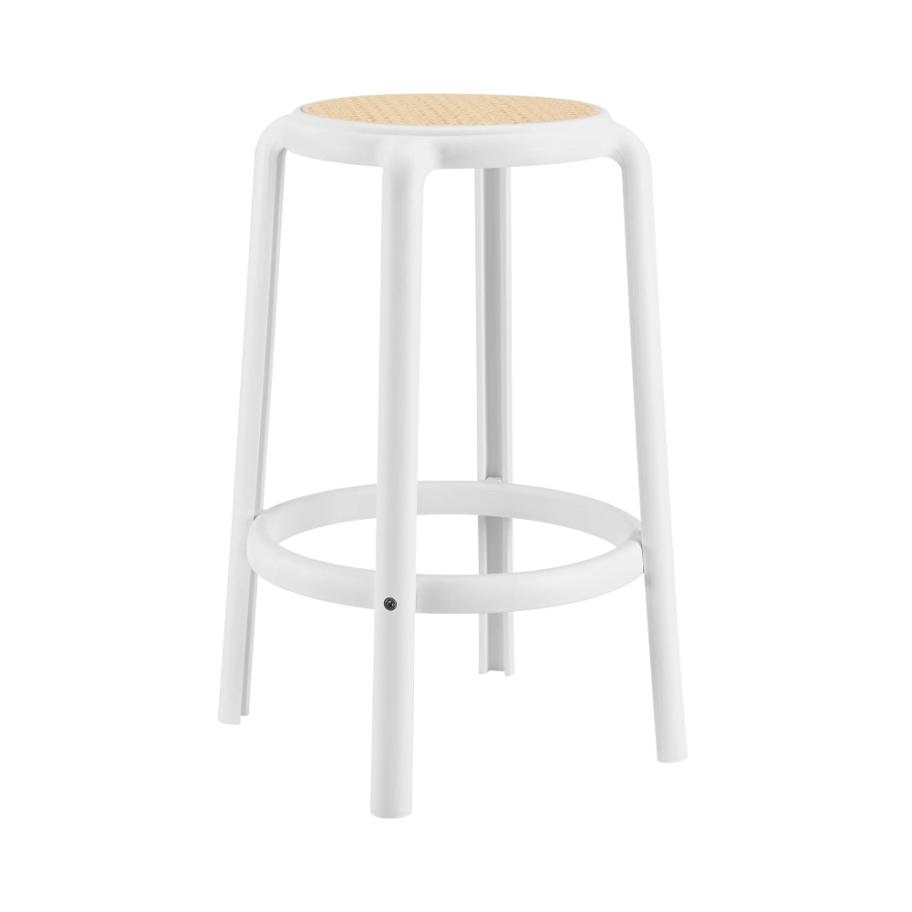 Momentous Living Set Of 2 Jiro Kitchen Counter Bar Stool Round 65cm ...