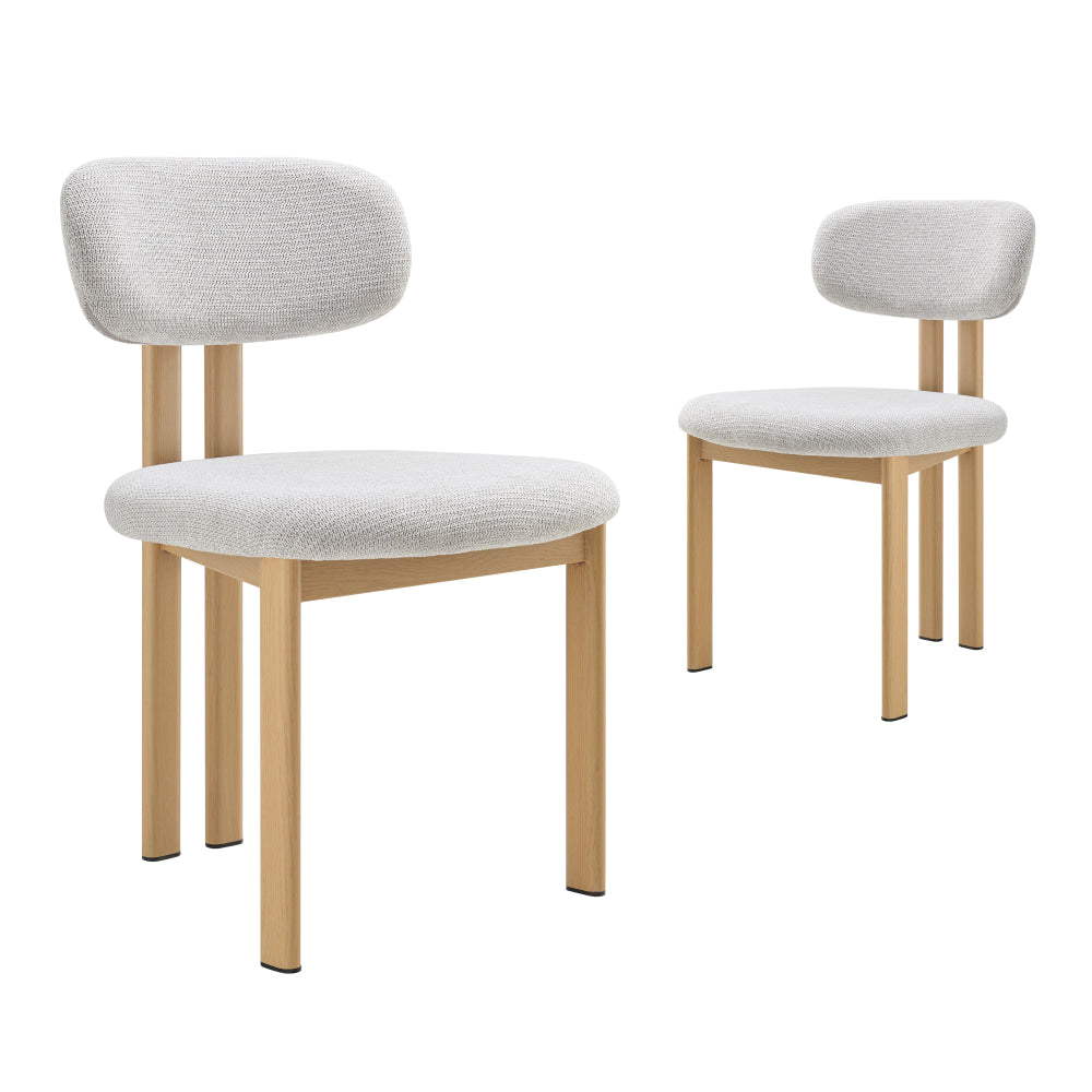 Momentous Living - Set Of 2 Kamala Fabric Kitchen Dining Side Chair ...
