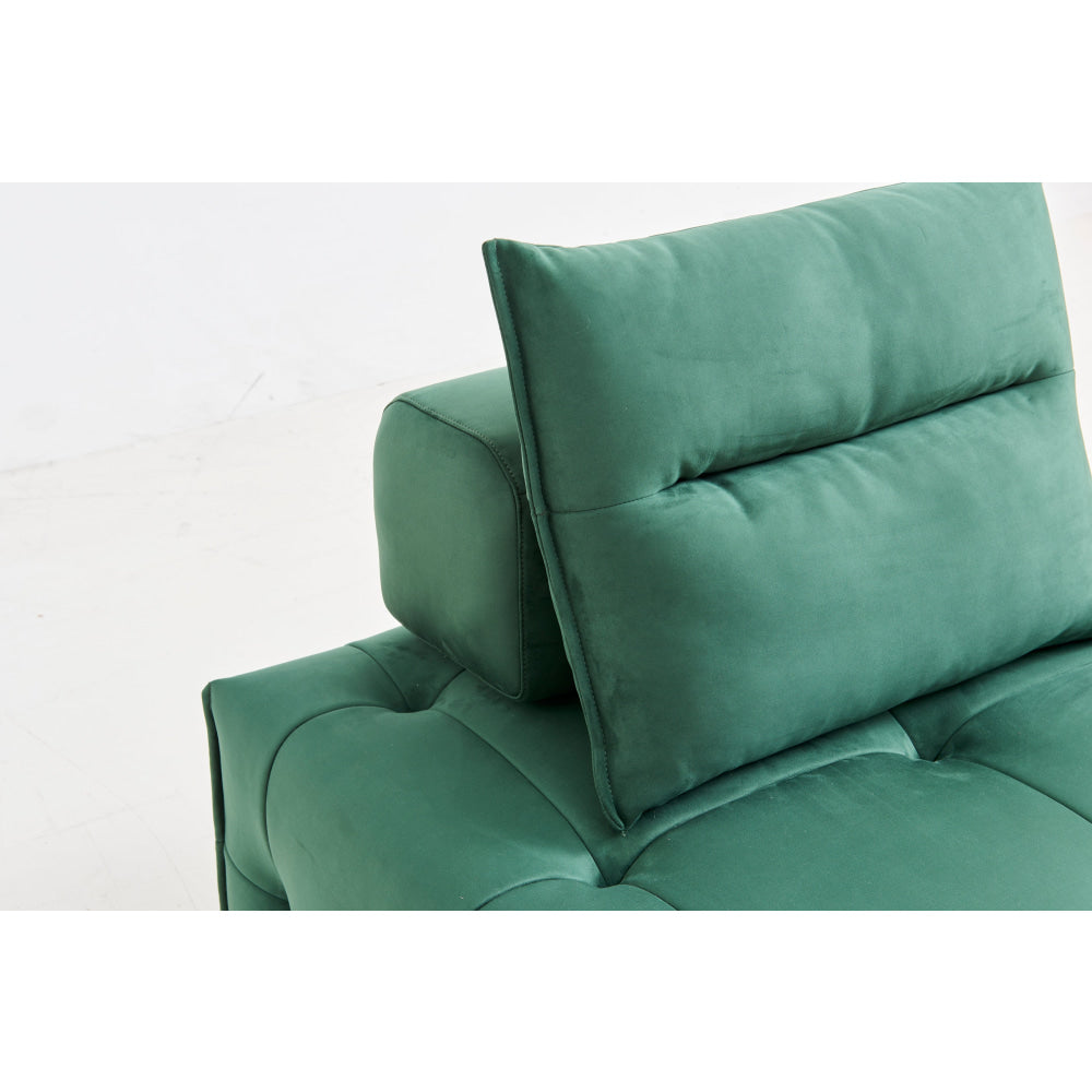 Momentous Living - Single Modern Modular Relaxing Accent Lounge Sofa ...
