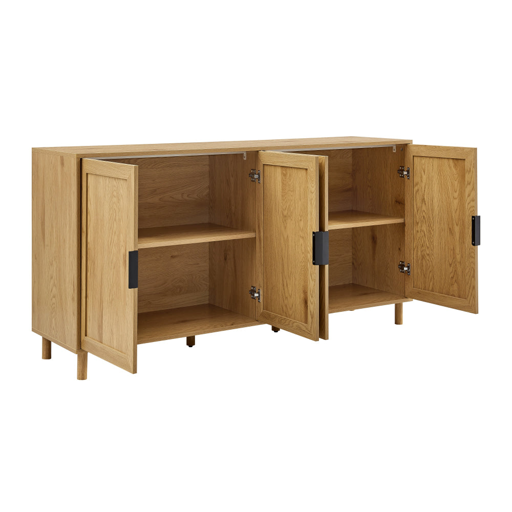 Momentous Living - Sky Wooden Buffet Unit Sideboard Storage Cabinet 4 ...