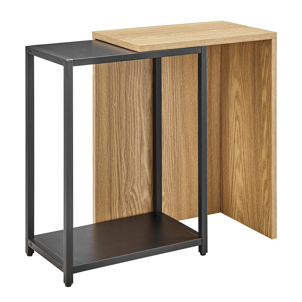 Momentous Living - Soren Modern Extendable Side End Lamp Table Oak ...