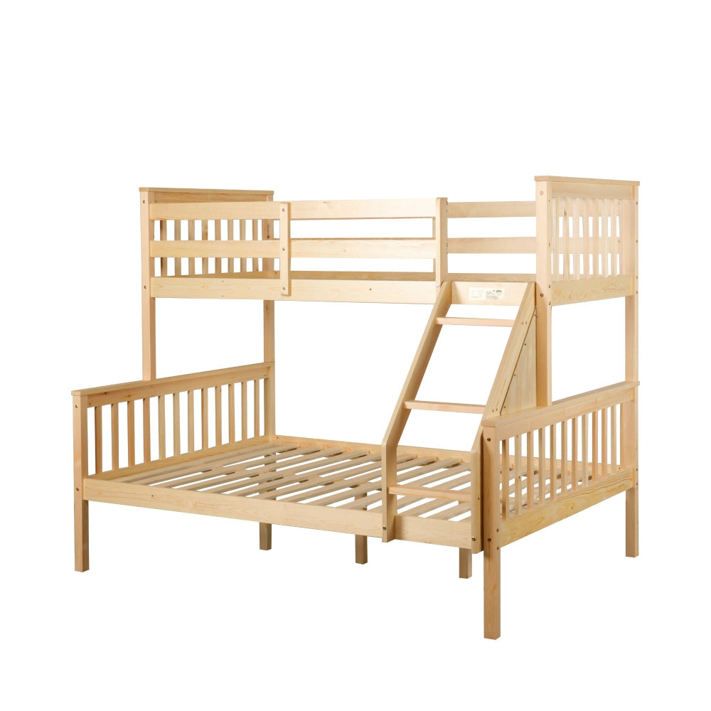Momentous Living - Wooden Timber Solid Pine Single Over Double Size ...