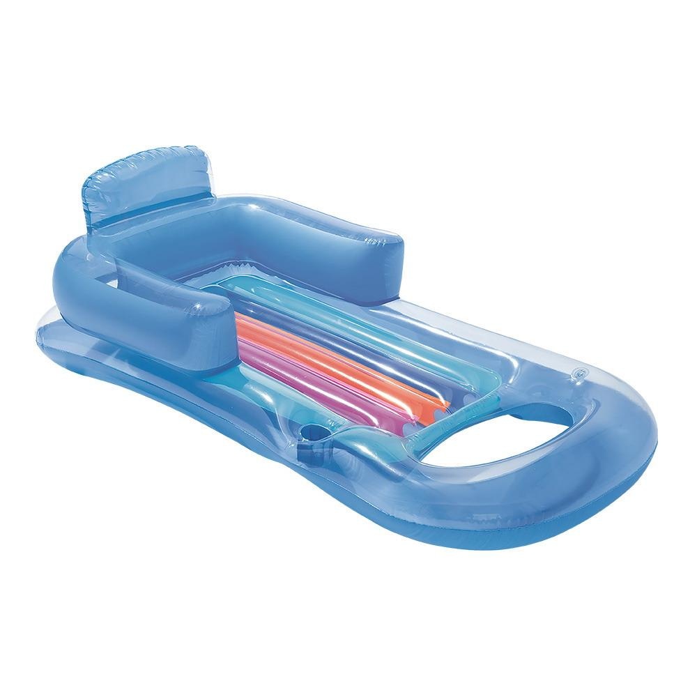 Momentous Living - Durable Inflatable Sun Lounger Pool Air-Bed Seat ...