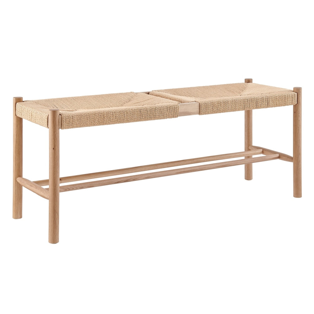 Momentous Living - Amber Wooden Kitchen Dining Bench Chair Stool Rattan ...