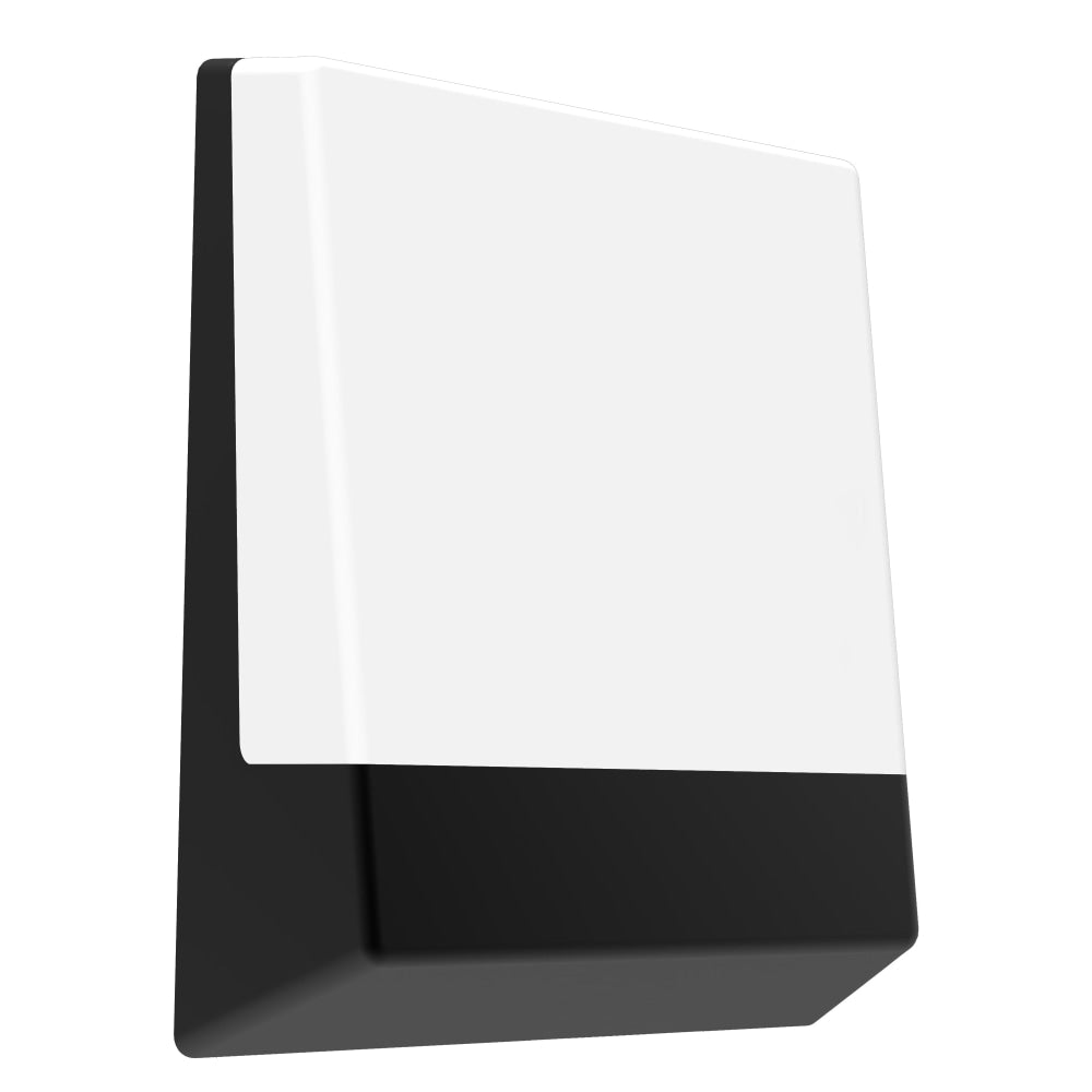 Momentous Living - Bulkhead Wall Light Lamp 12W Rectangular Black 3000K ...