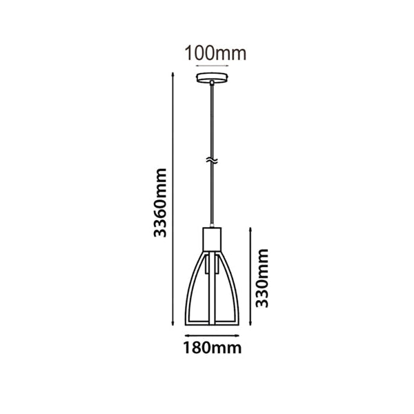 Momentous Living - FARO Pendant Lamp Light Interior ES Matte White ...
