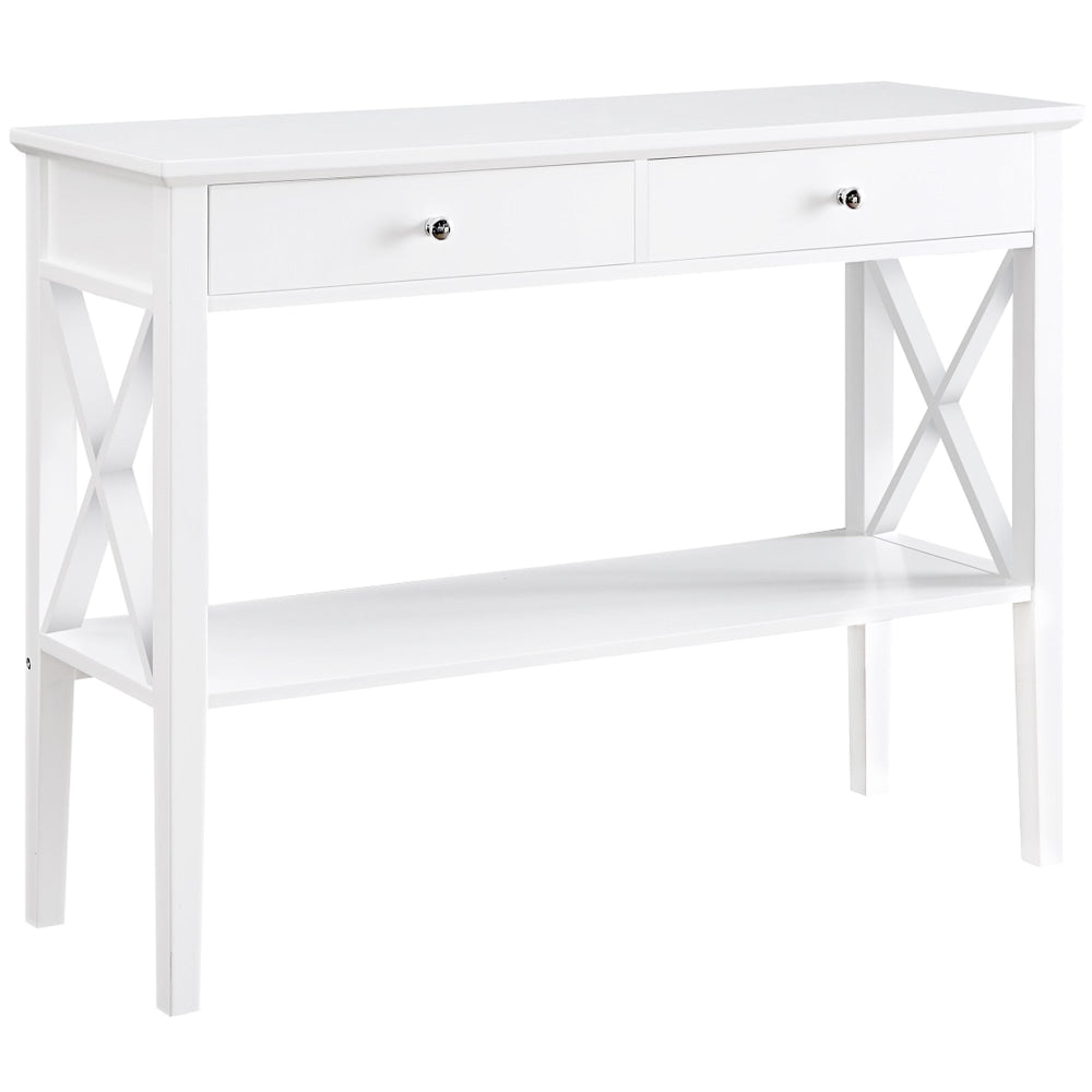 Momentous Living - Hailey Hallway Console Hall Display Table W/ 2 ...