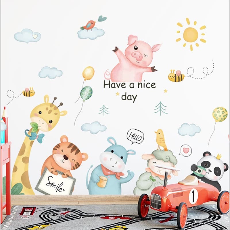 Momentous Living - Have a Nice Day Nursery Wall Sticker Decoration ...