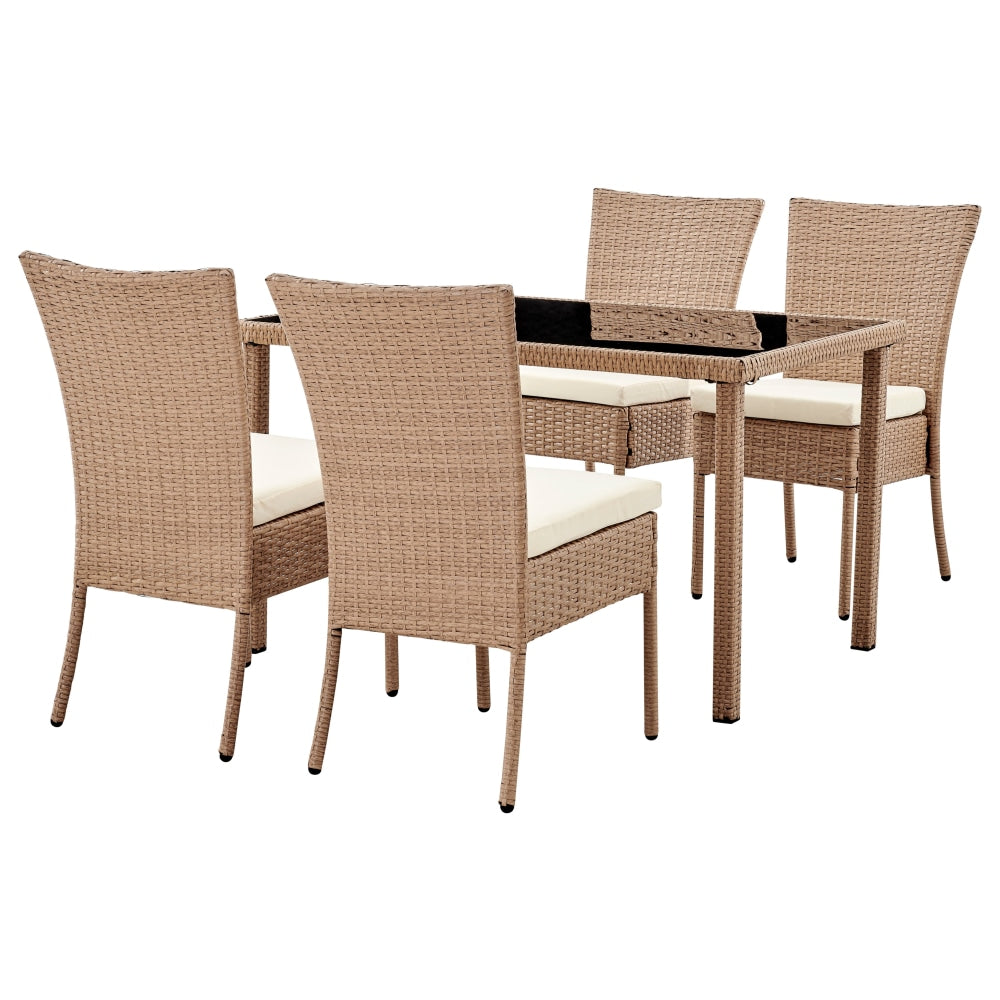 Momentous Living - Lytton 5 Piece Outdoor Furniture Dining Set ...