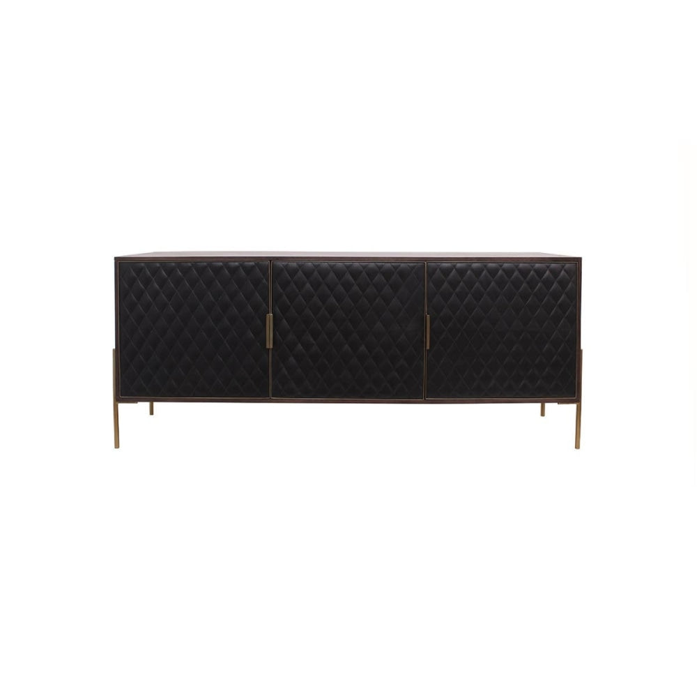 Momentous Living - Mandawa Leather Buffet Unit Sideboard Storage ...