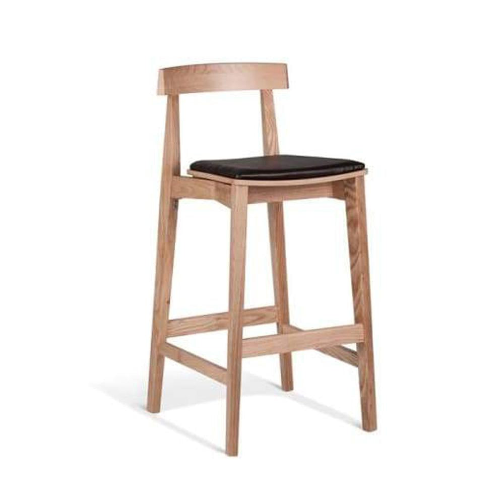 Momentous Living - Masa Ito Oriental Bar Stool 75cm - Natural Frame ...