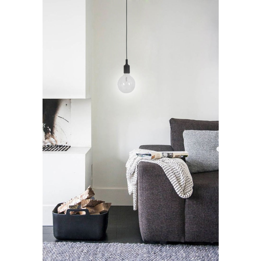 Momentous Living - PEN Pendant Lamp Light Interior ES Black Silicon ...