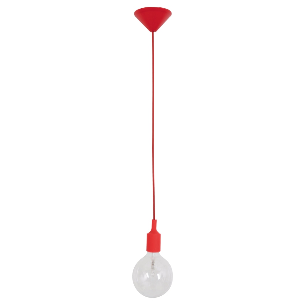 Momentous Living - PEN Pendant Lamp Light Interior ES Red Silicon ...