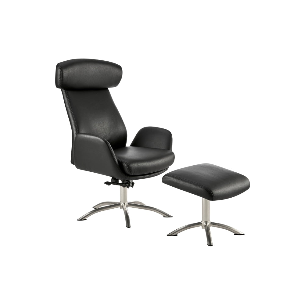 Momentous Living - Penny PU Leather Resting High Back Relaxing Lounge ...