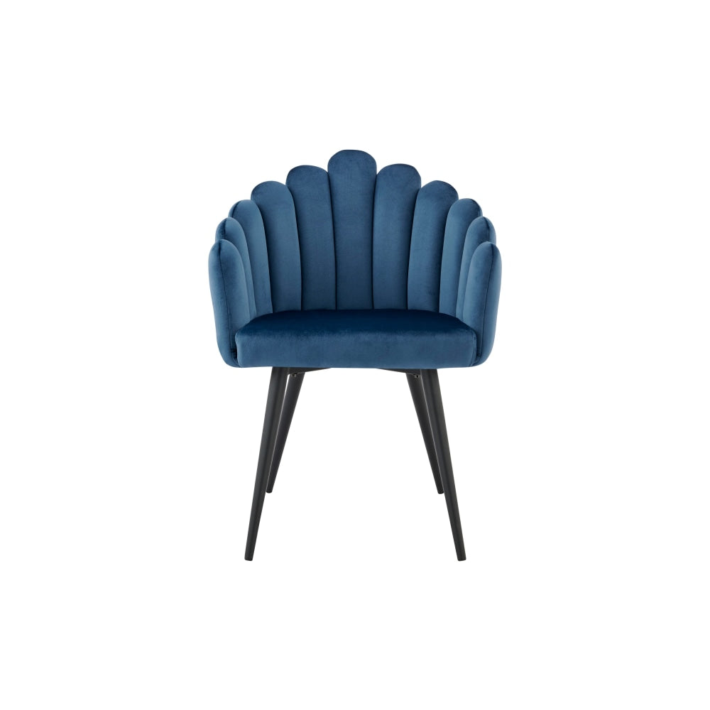 Momentous Living - Pucon Fabric Velvet Kitchen Chair Dining Armchair ...