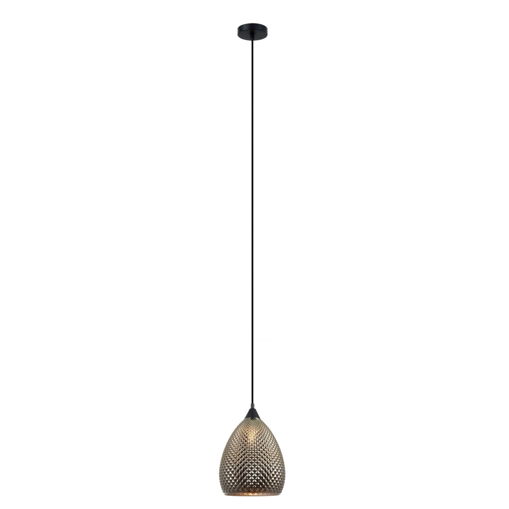 Momentous Living - RICTUS Pendant Lamp Light Interior ES Chrome (Glass ...