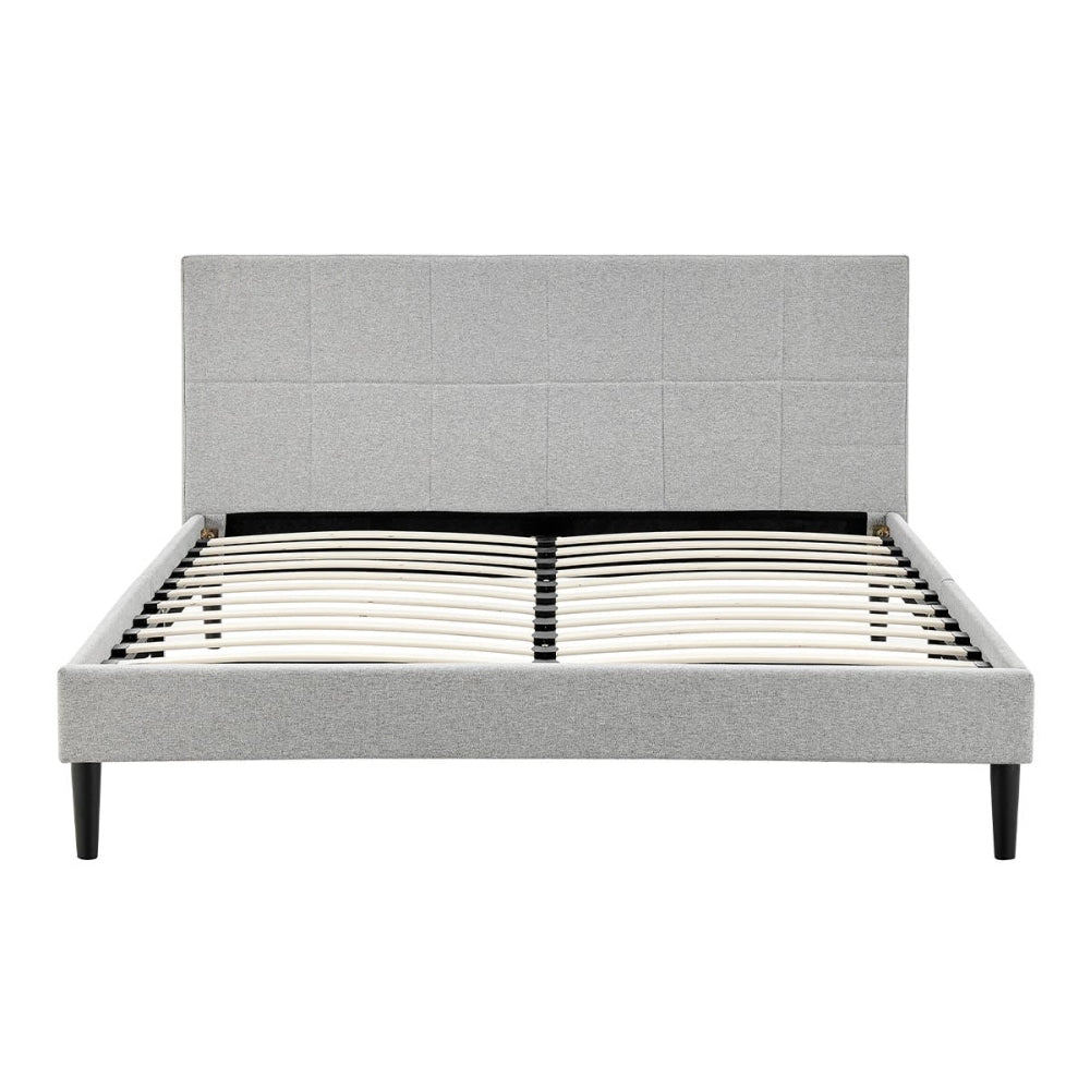 Momentous Living - Theodore Bed Frame - Grey Queen Bed Frame Bed Frames